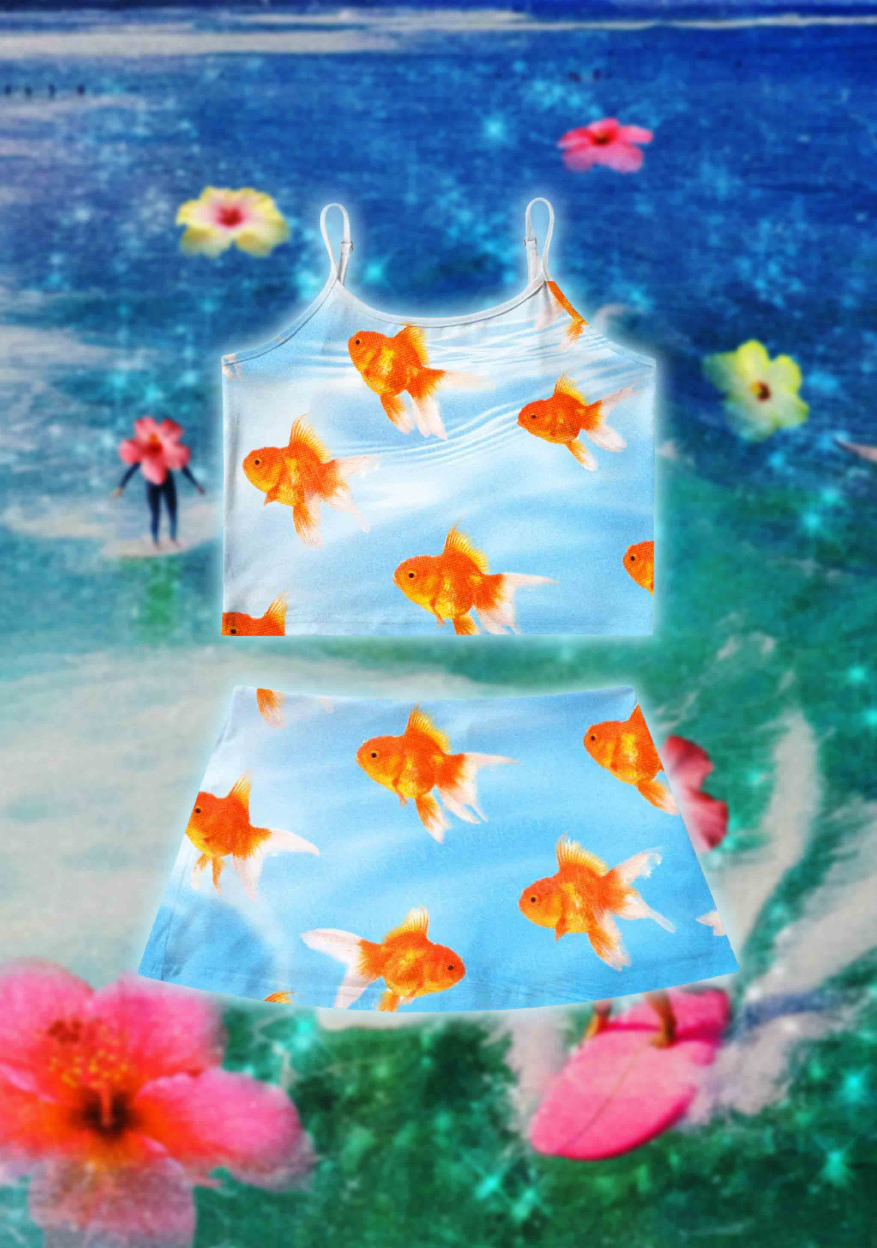 New In Y2k Dreamcore Slip Dresses/Crop Tops | Cherrykitten