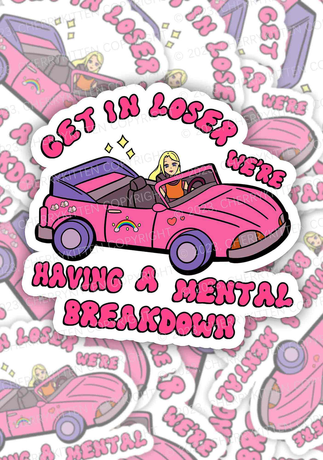 Trendy Y2K Stickers/ Freshener Sale | Cherrykitten