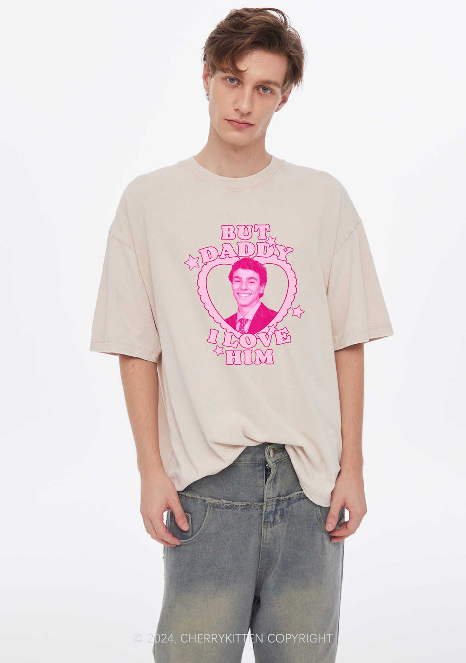 Designer Y2k Washed Tee Shirts & Tanks Sale | Cherrykitten