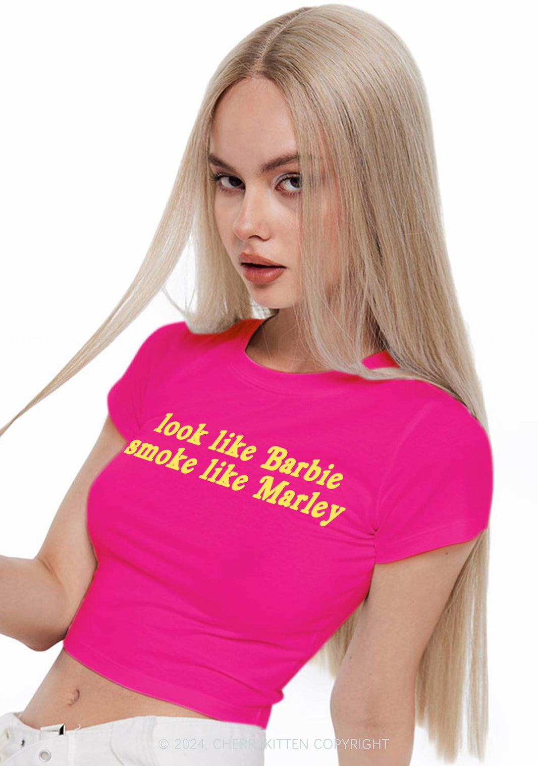 Funny Y2k Baby Tees on Sale | Cherrykitten